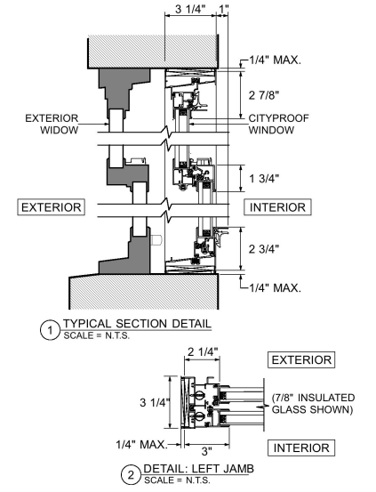 Soundproof Window Services for NYC Architects - Cityproof